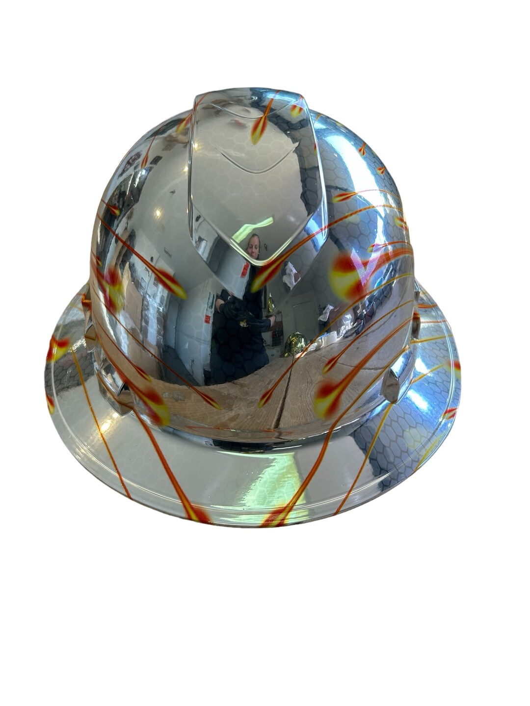 Custom Ridgeline Full Brim Hard Hat Chrome Lazer Beam - Etsy