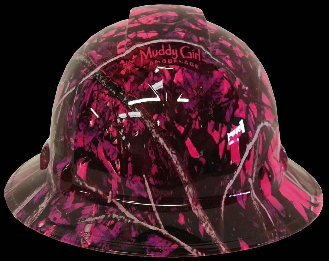 Custom Hydro Dipped Hard Hat Ridgeline Full Brim Muddy Girl - Etsy