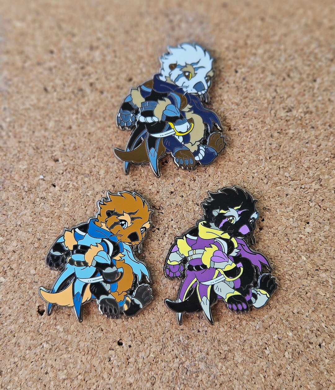 Otter Rogue Enamel Pin - Etsy