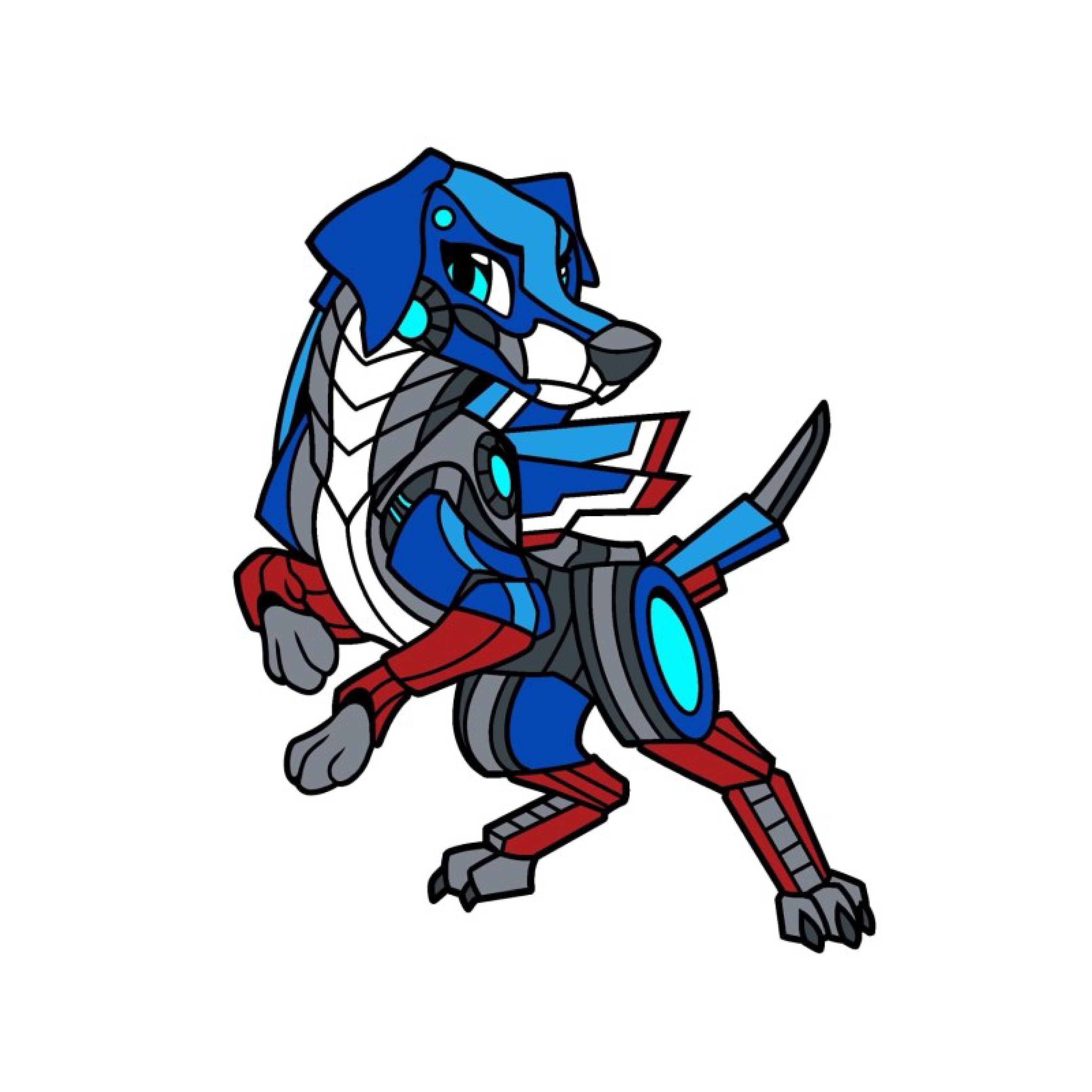 Cyberdog Unit 05 Enamel Pin - Etsy
