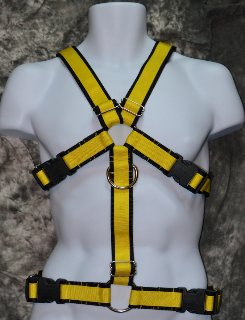 2 Layer Nylon Body Harness With Leg Loops - Etsy Canada