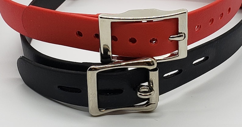 Rubber Dog Bone Gag Biothane Strap | Etsy