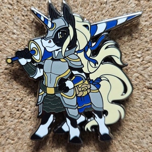 Centaur Lancer Enamel Pin - Etsy