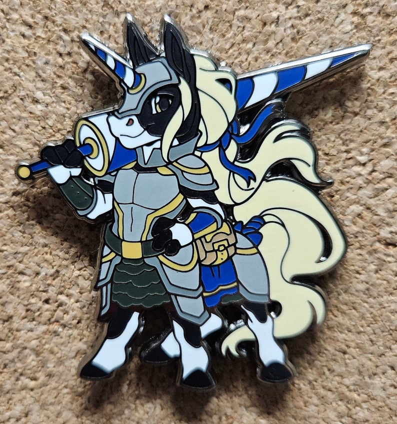 Centaur Lancer Enamel Pin - Etsy