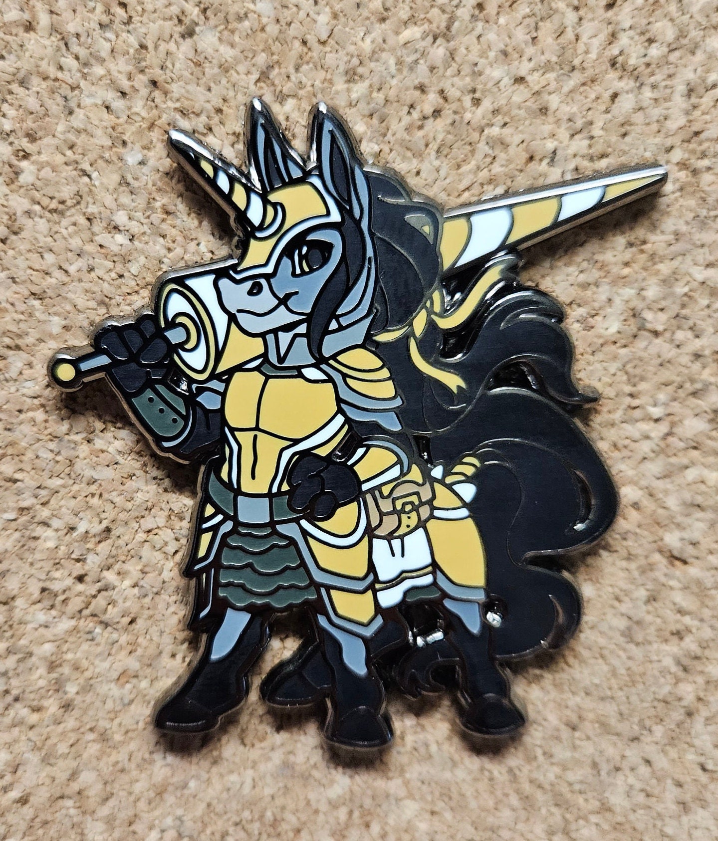 Centaur Lancer Enamel Pin - Etsy
