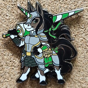 Centaur Lancer Enamel Pin - Etsy