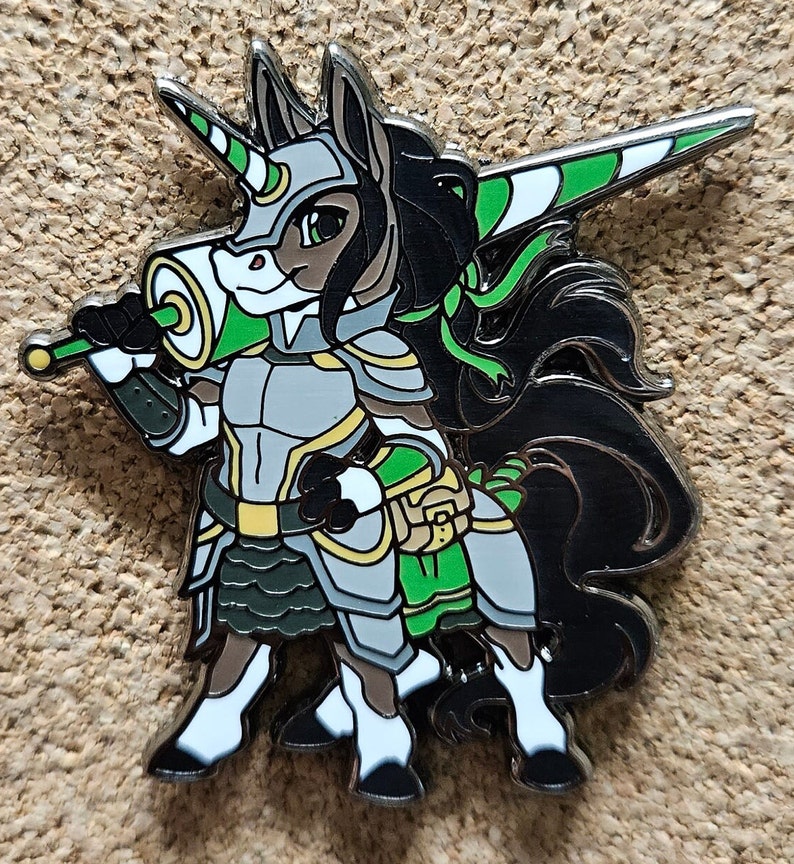 Centaur Lancer Enamel Pin - Etsy