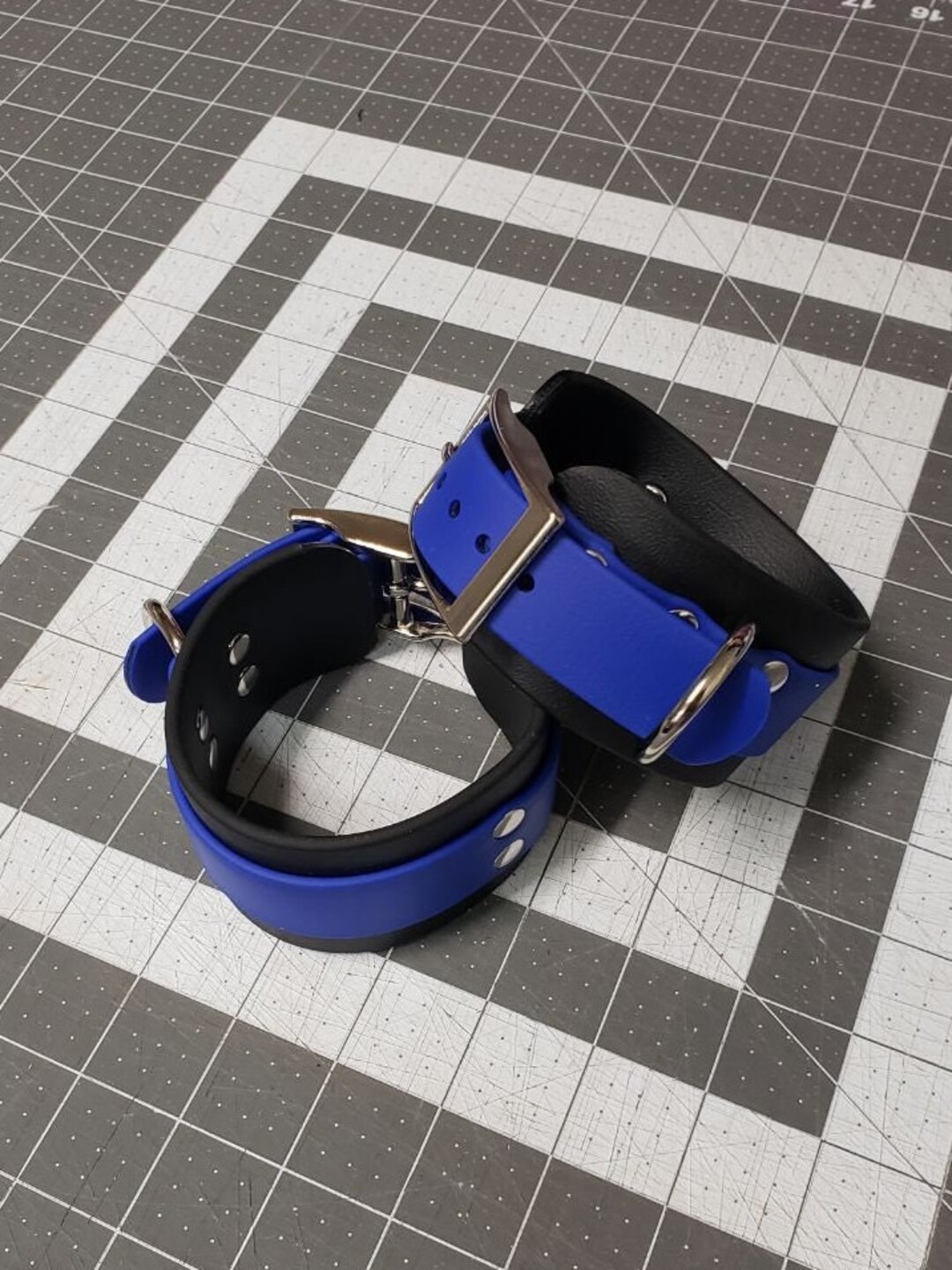 Matte Leather Look Biothane Cuffs - Etsy