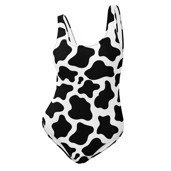 Cow Print Swimwear - Etsy