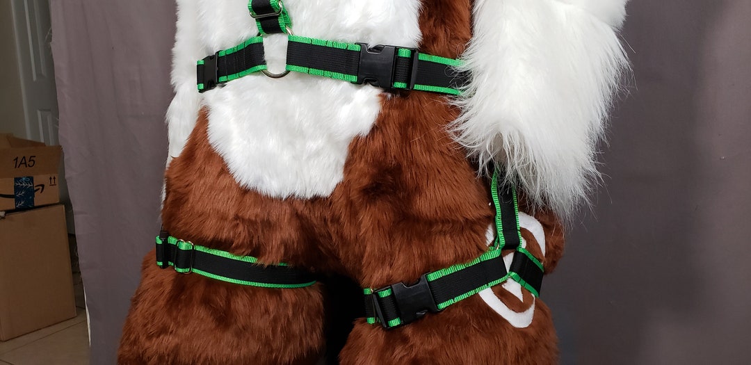 2 Layer Nylon Leg Loop Add on for Harness - Etsy