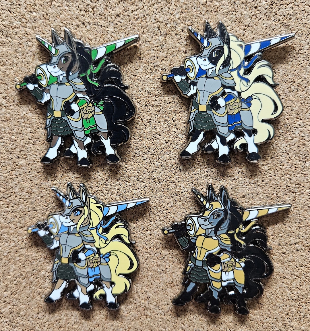 Centaur Lancer Enamel Pin - Etsy