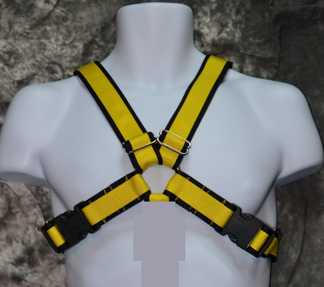 2 Layer Nylon X Chest Harness - Etsy
