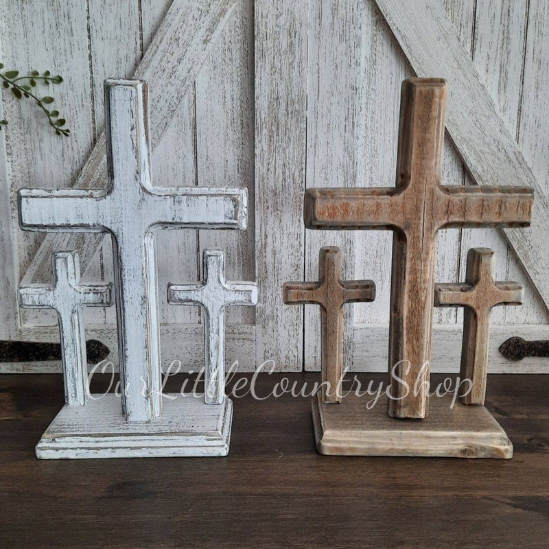 Wooden Cross - Etsy