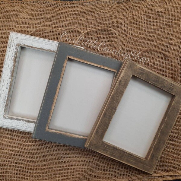 Rustic Frames - Etsy