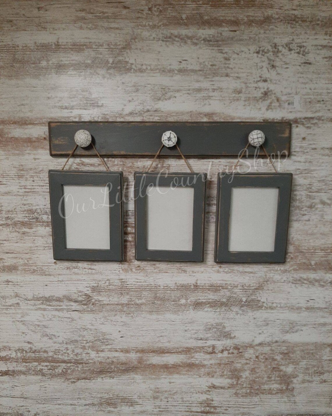 Farmhouse Rustic 5X7 Vertical Picture Frame Set Wedding - Etsy