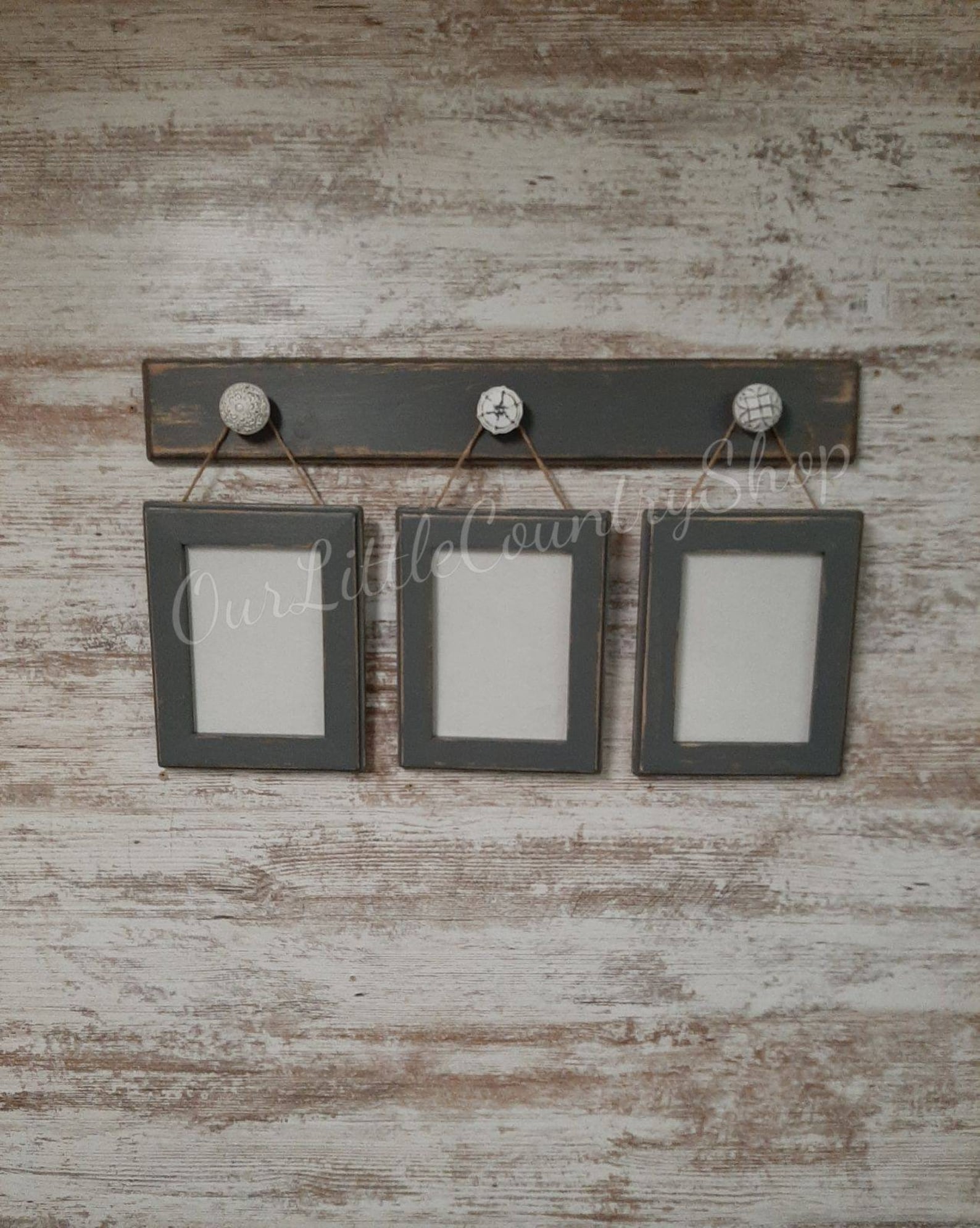 8X10 Farmhouse Rustic Picture Frame Set Set of 3 Frames With - Etsy