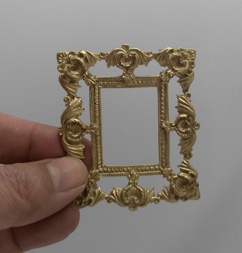Golden Mini Frame. Esc. 1/12 - Etsy