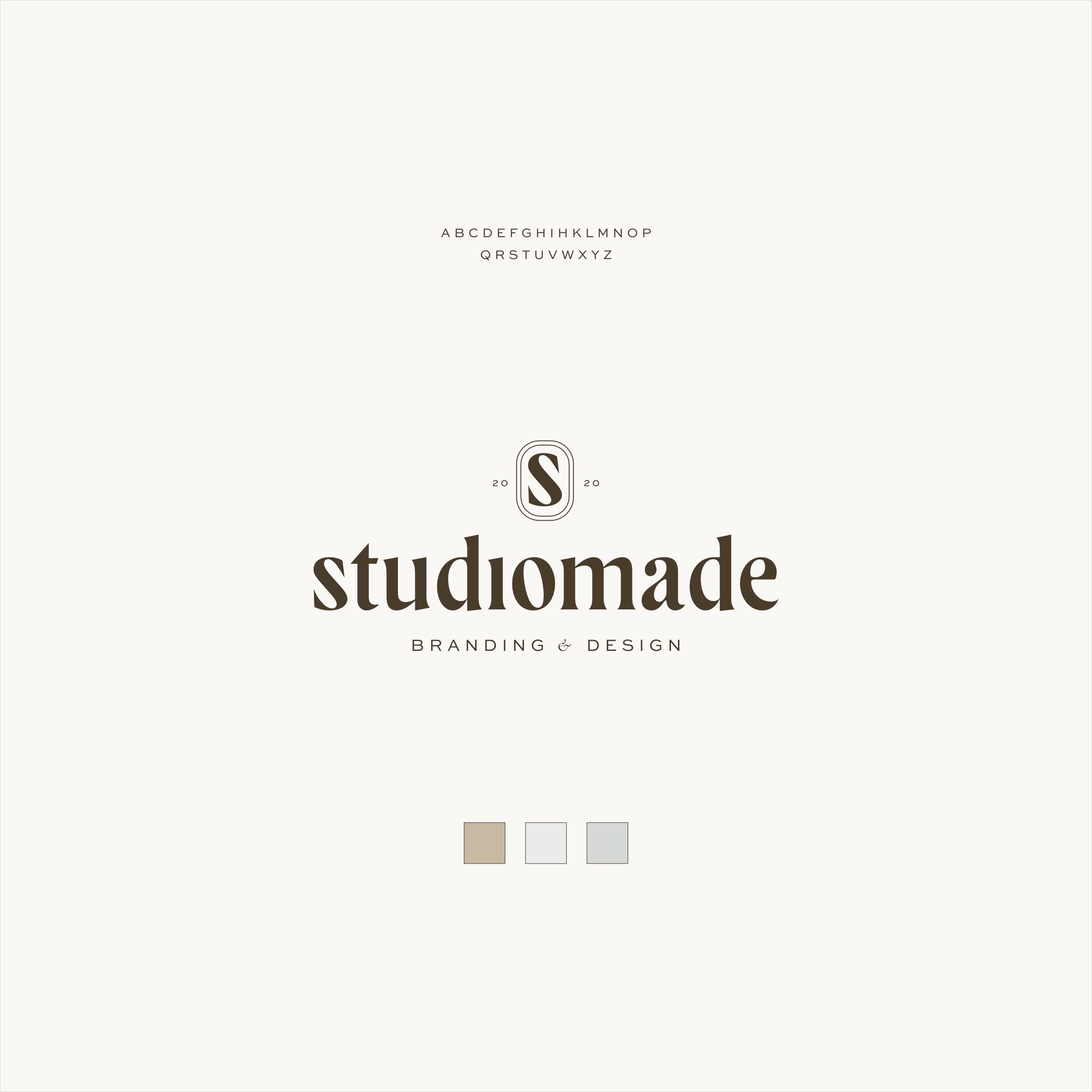 Text Only Logo Modern Logo Design Brand Design Premade Logo Branding ...