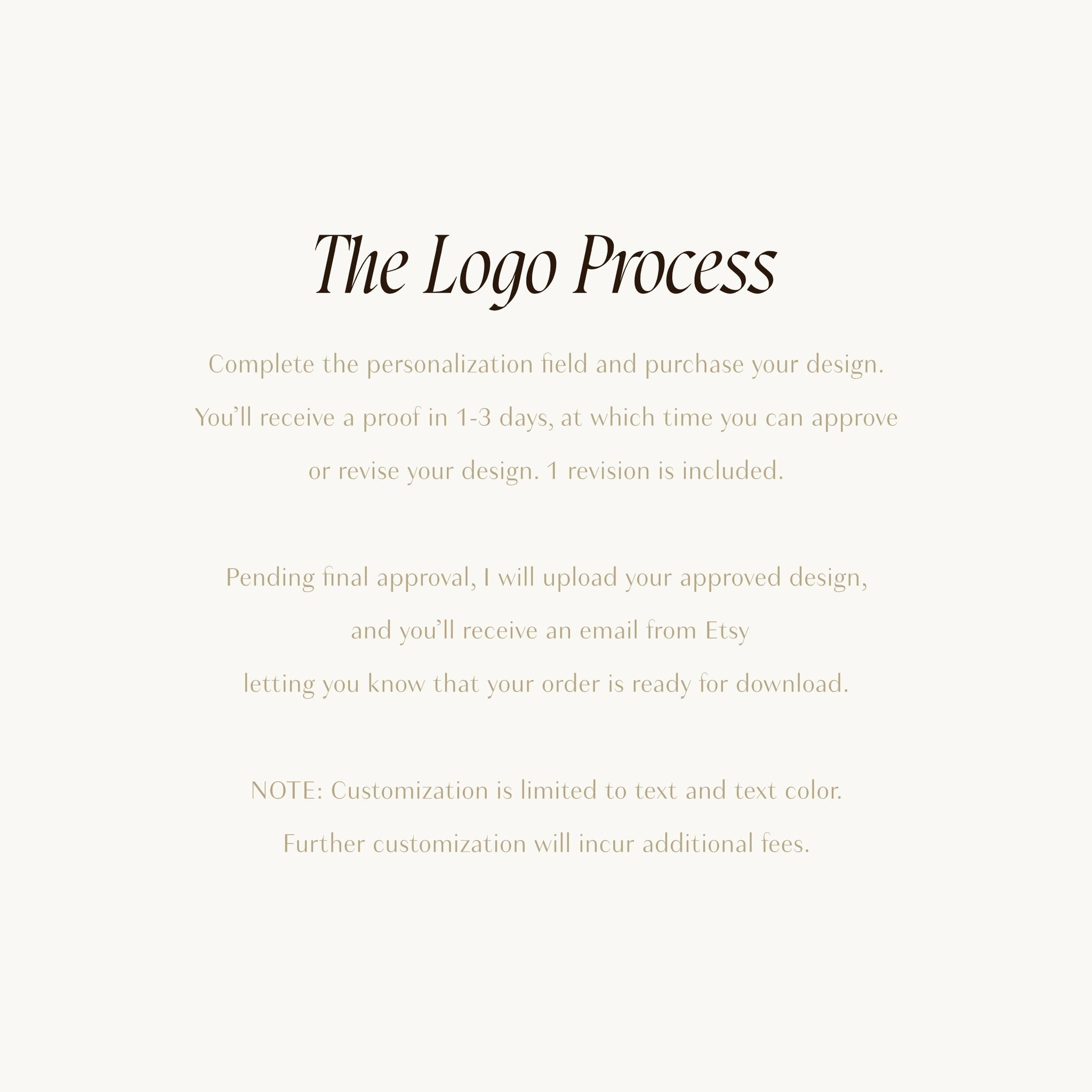 Premade Calligraphy Script Logo Design Signature Style Logo - Etsy