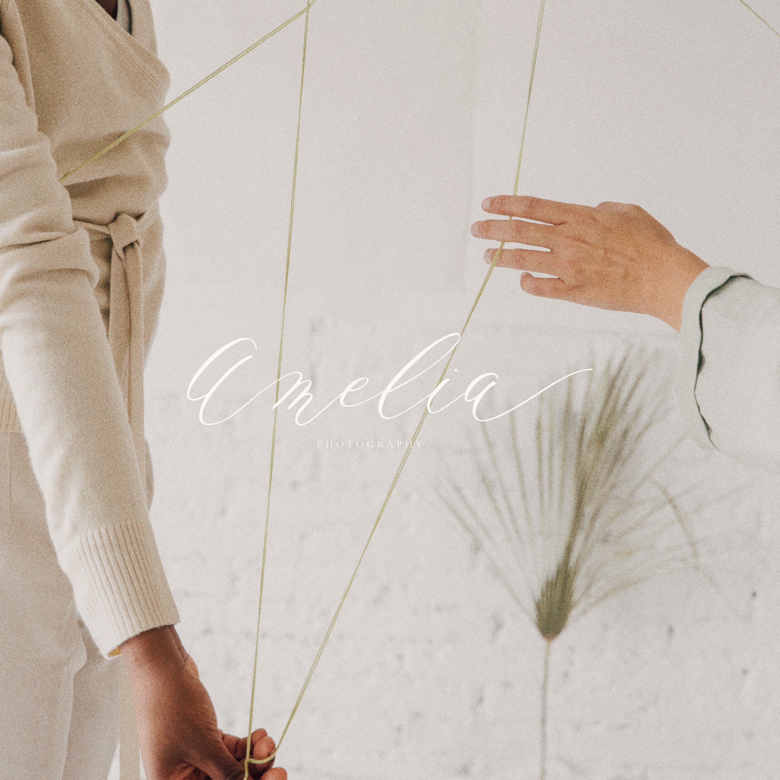 Premade Calligraphy Script Logo Design Signature Style Logo - Etsy