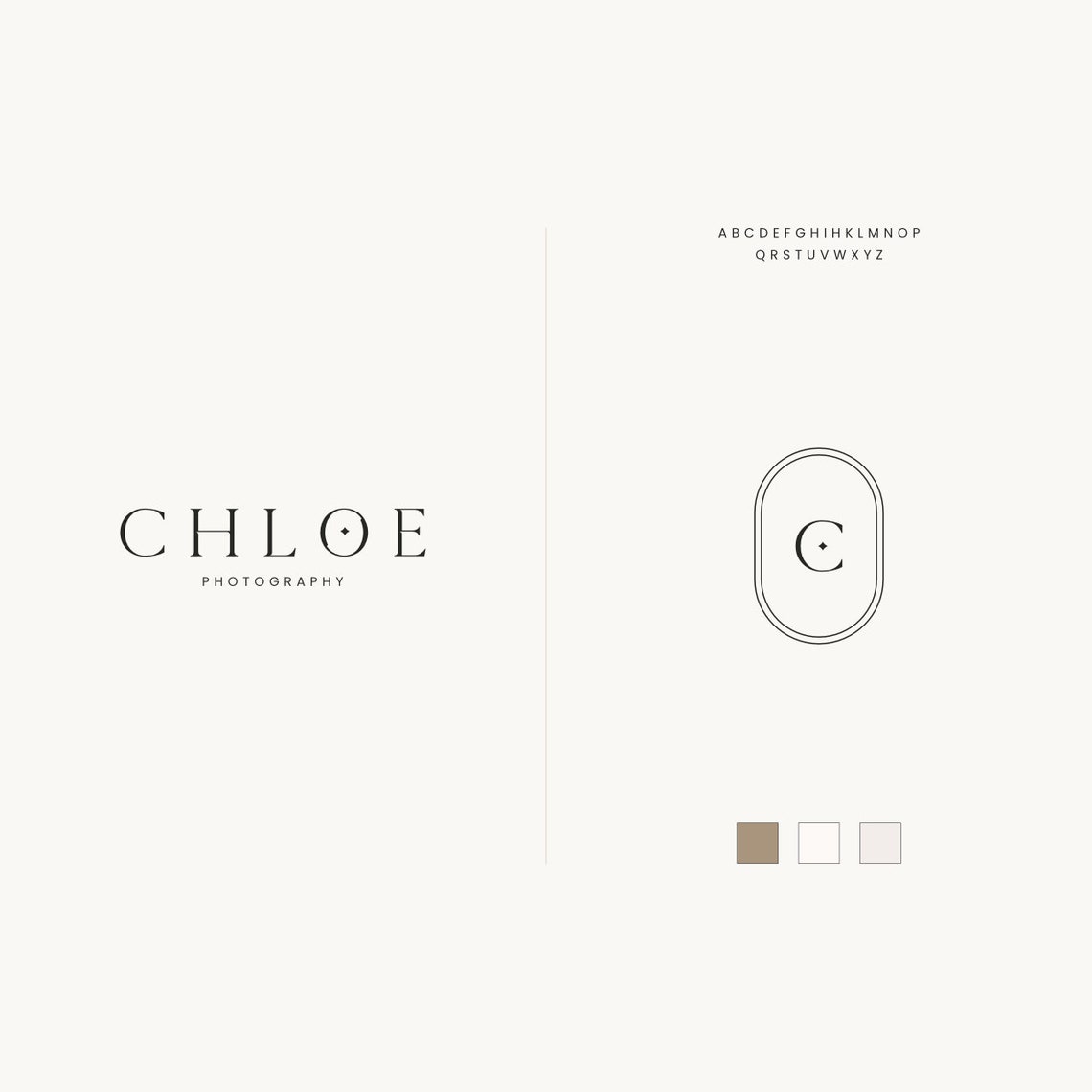 Modern Serif Text Logo Design Wordmark Logo Premade Logo - Etsy