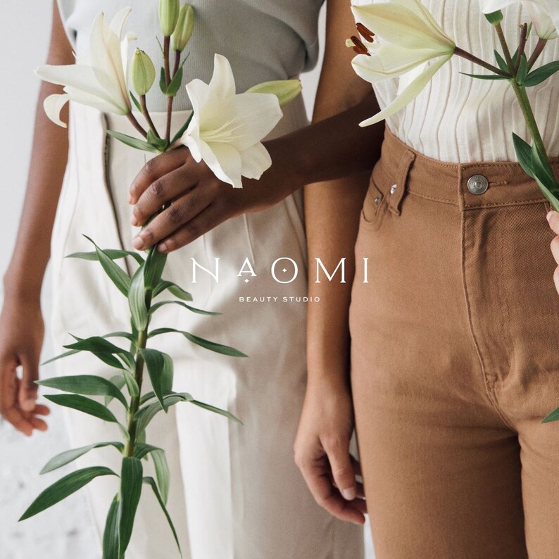 Text Only Logo Modern Logo Design Brand Design Premade - Etsy