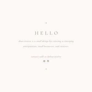 Text Only Logo Modern Logo Design Brand Design Premade | Etsy