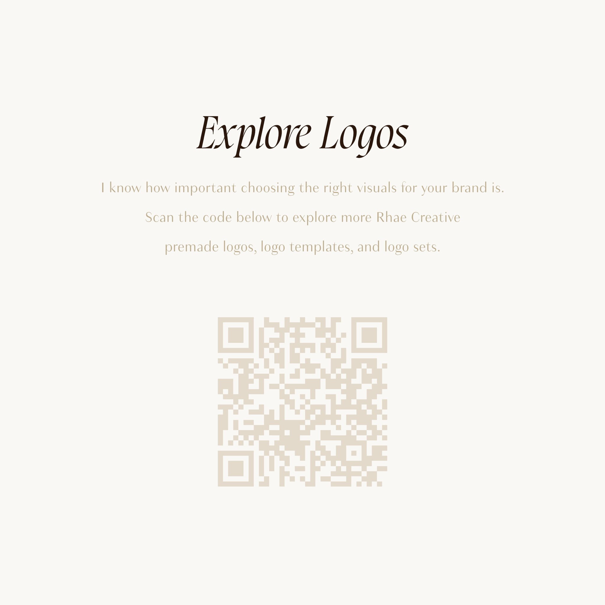 Modern Aesthetic Serif Text Logo Design Set Modern Logo Premade Logo ...