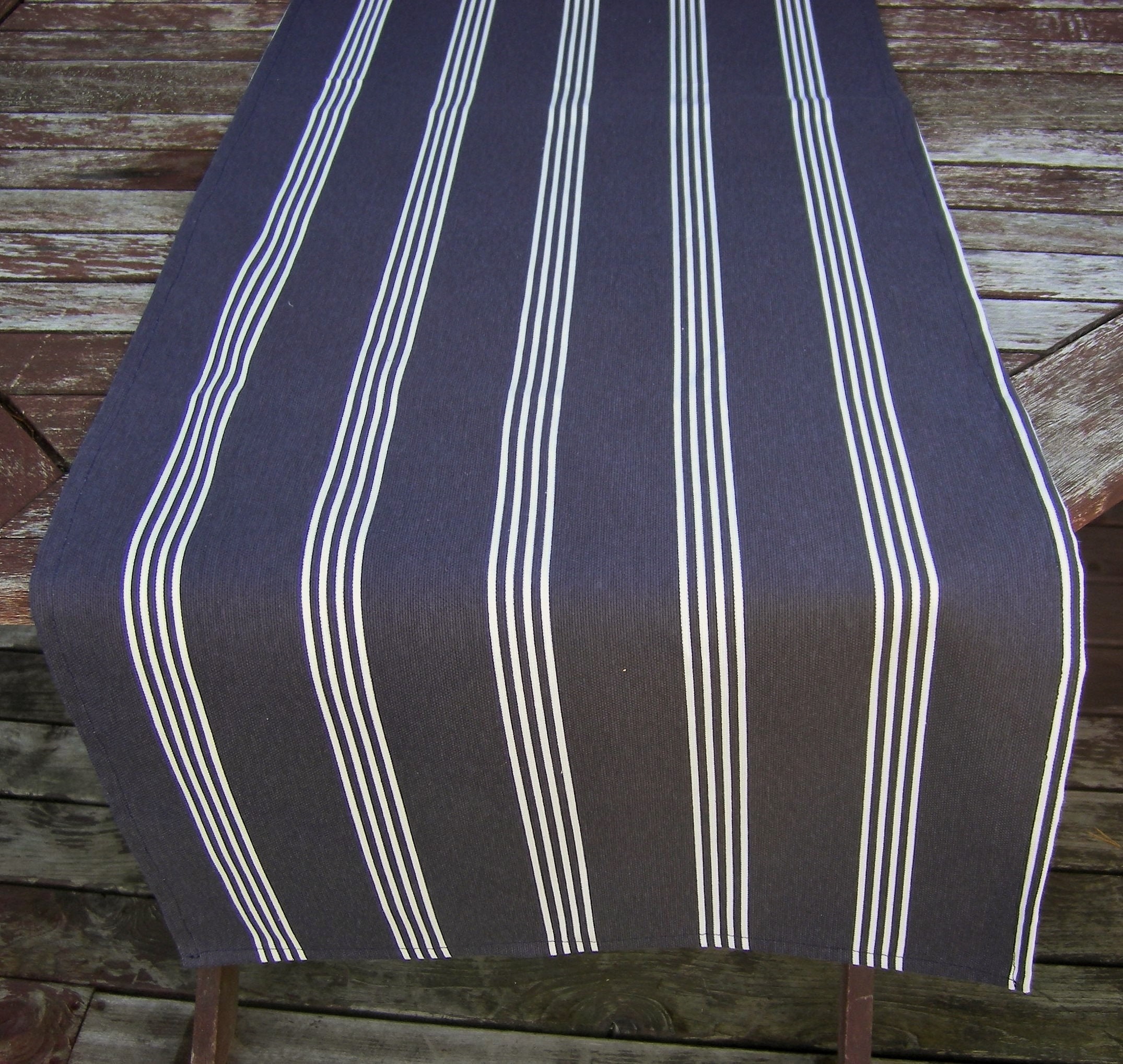 Striped Table Runner Centerpiece, Linen Home Decor Table Cover, Runners ...