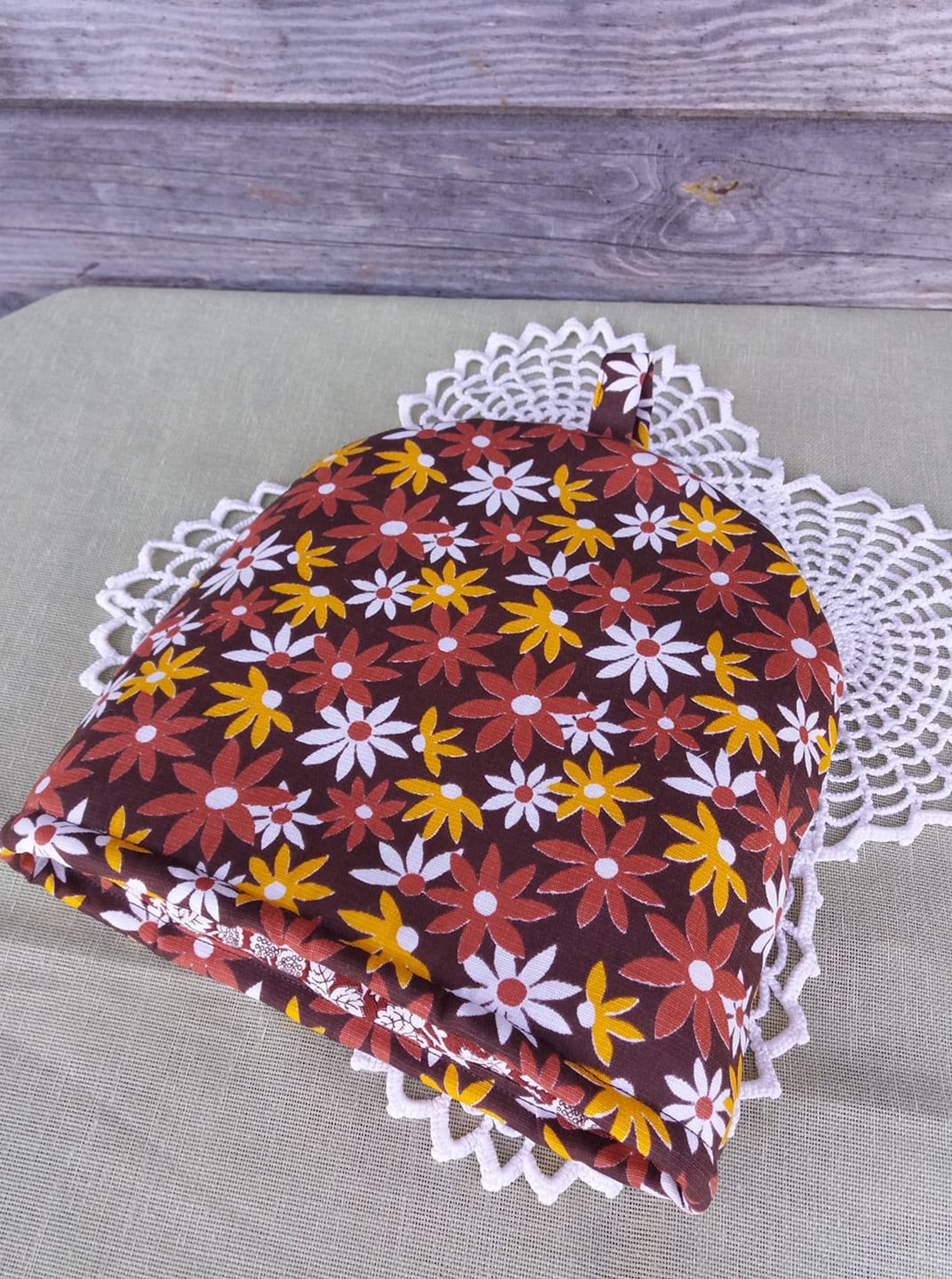 Flower Teapot Cozy, Coffee Pot Cozy, Tea Pot Cozy, Tea Pot Cover, Pot ...