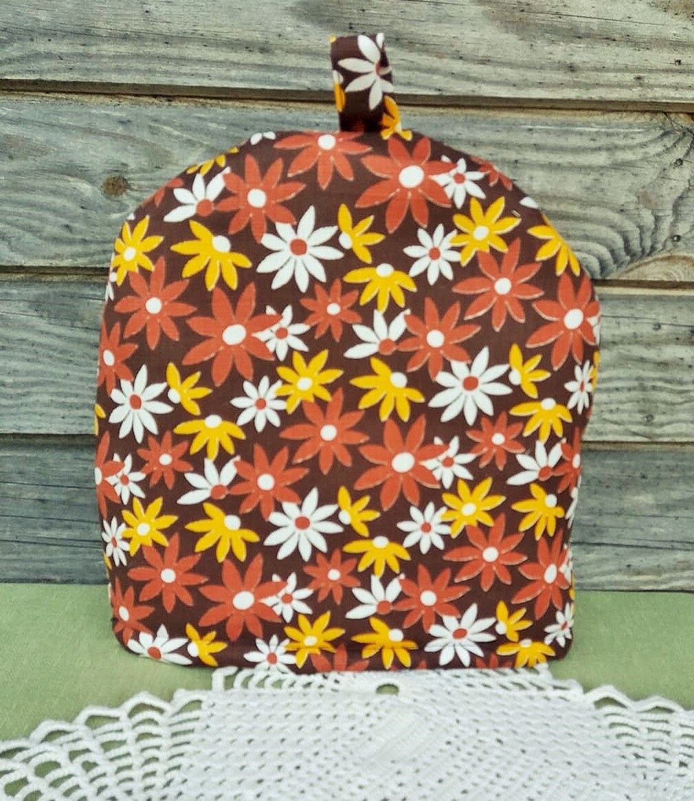 Flower Teapot Cozy, Coffee Pot Cozy, Tea Pot Cozy, Tea Pot Cover, Pot ...