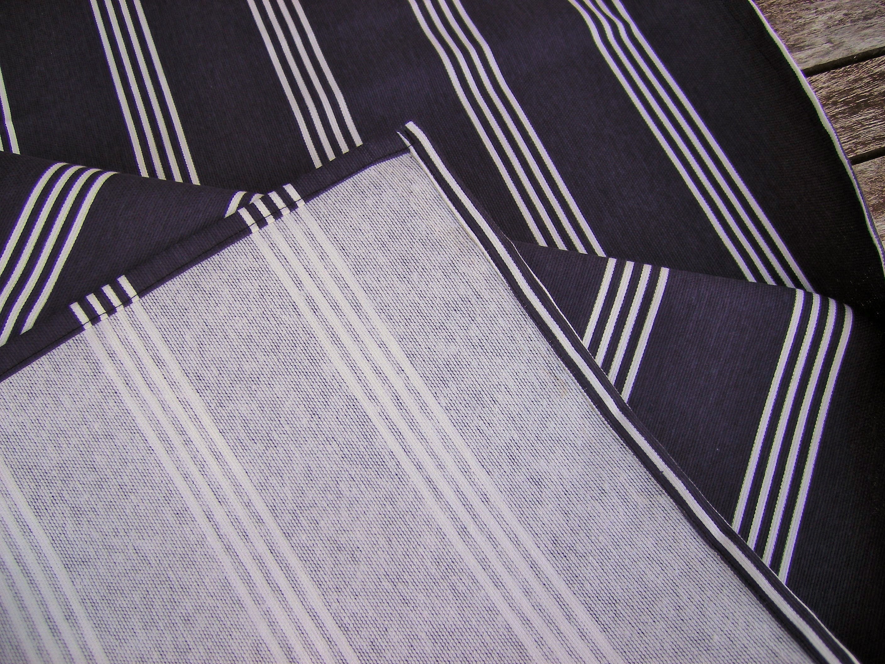 Striped Table Runner Centerpiece Linen Home Decor Table - Etsy