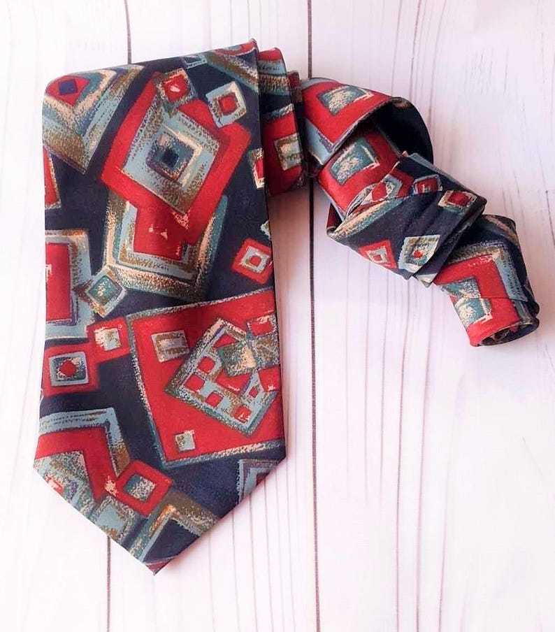 Necktie, Vintage Tie Accessories Mens Necktie, FREE SHIPPING, Mens Tie ...