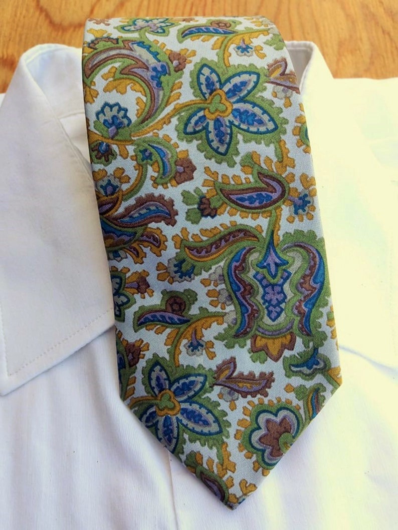 Mens Tie Abstract Pattern, Free Shipping, Vintage Tie Mens Necktie, Man ...