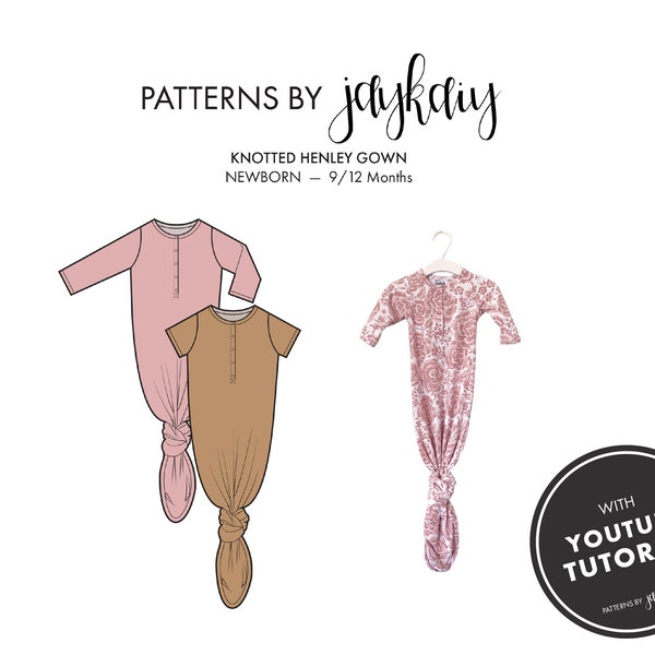Baby Gown Pattern - Etsy