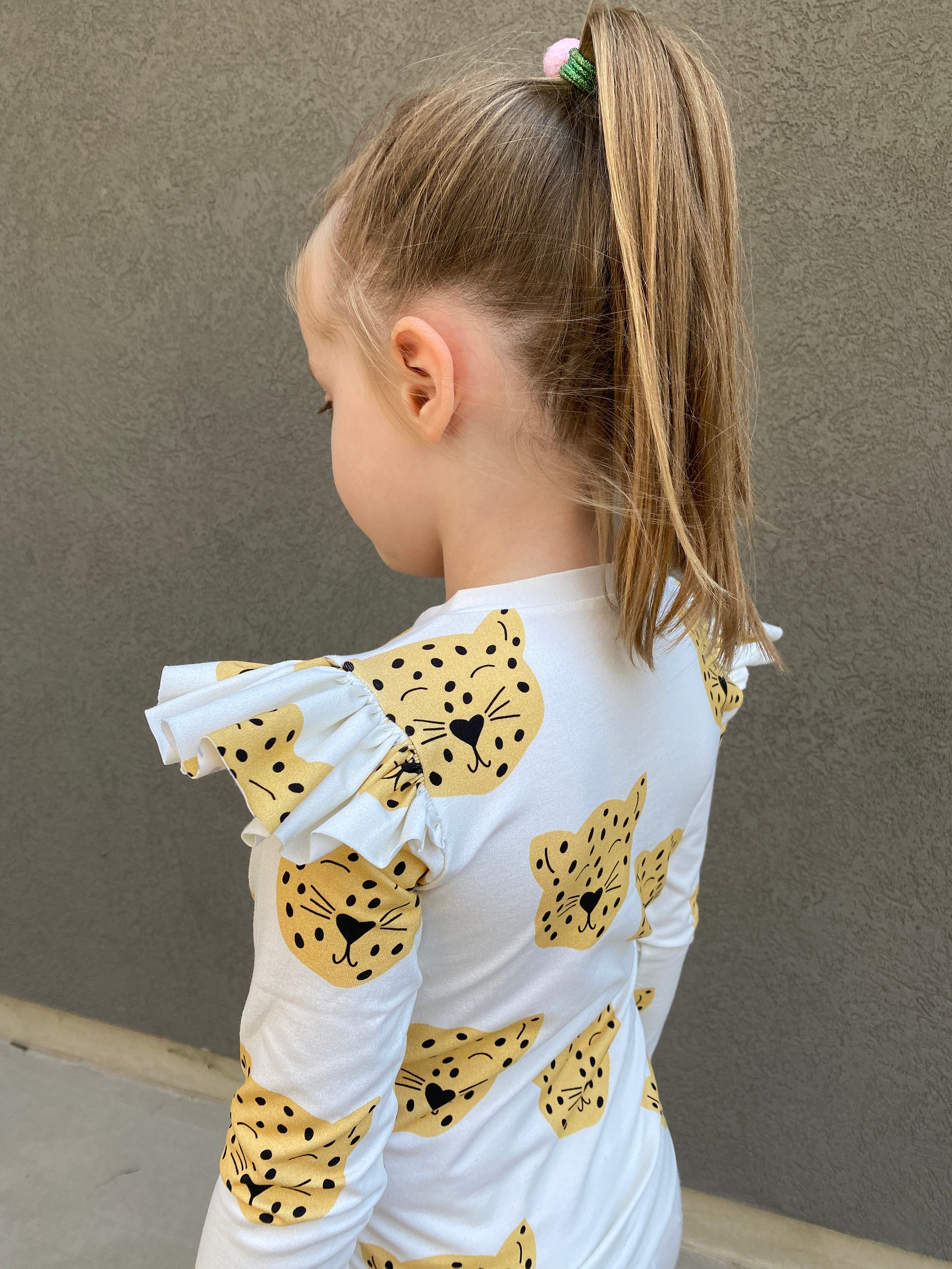 Girls Flutter Sleeve Tee Sewing Pattern Flounce Ruffle - Etsy