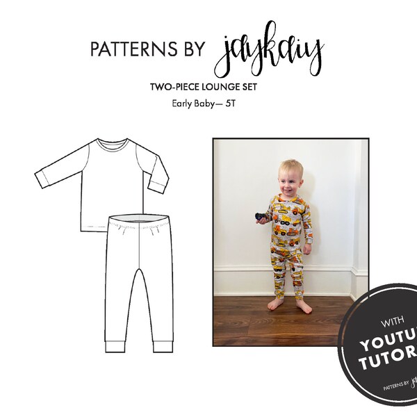 Pajamas Pdf Pattern - Etsy