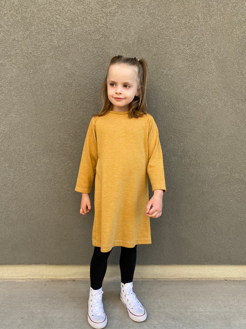 Kids Raglan Dress Sewing Pattern With Picture Tutorial Play - Etsy