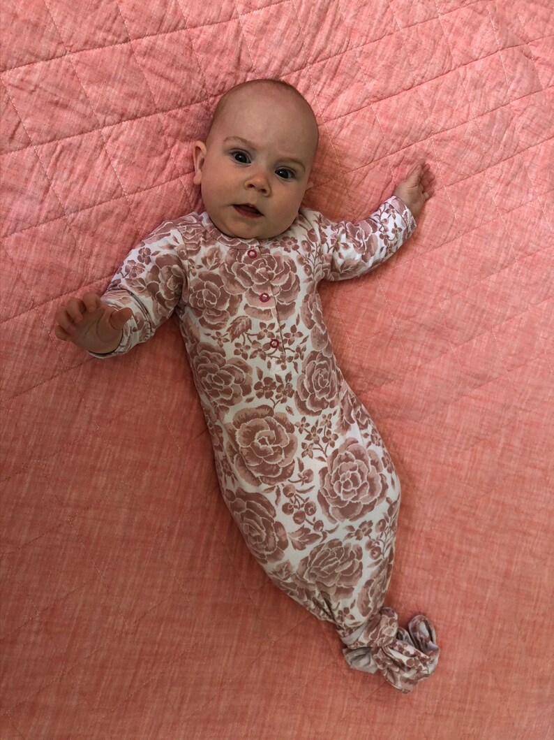 Knotted Henley Gown Pattern Sewing Pattern With Tutorial - Etsy