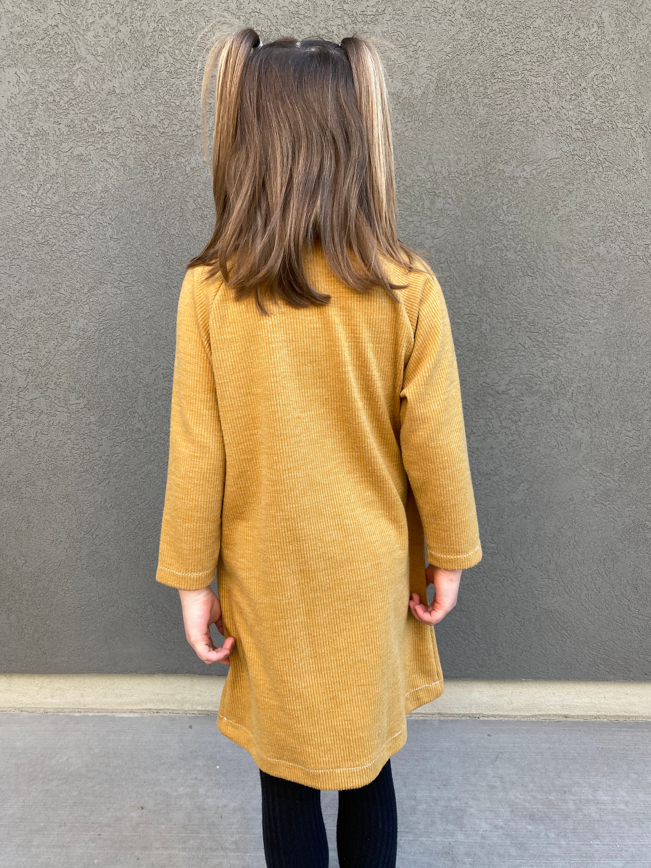 Kids Raglan Dress Sewing Pattern With Picture Tutorial Play | Etsy