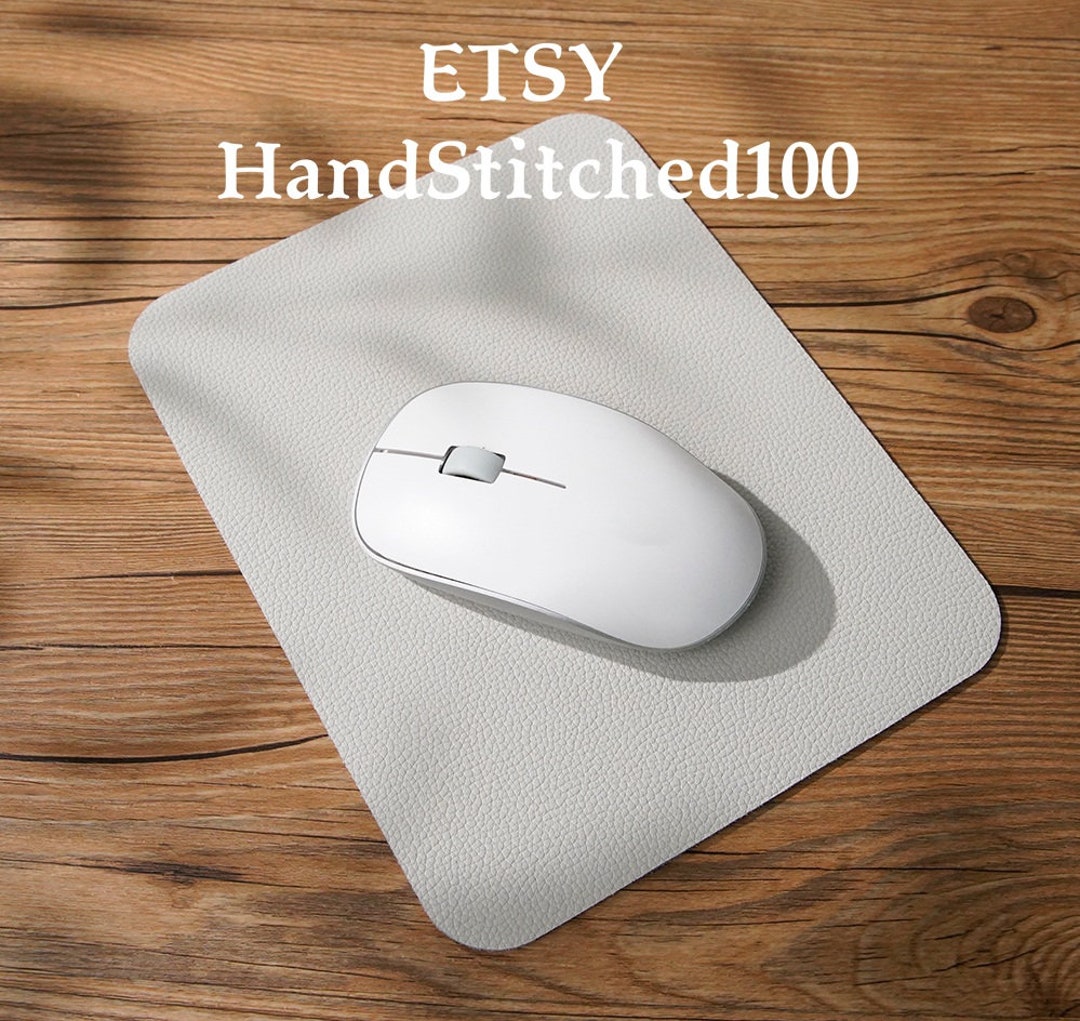 Colored Leather Mouse Pad, Genuine Leather Mouse Mat Gifts - Etsy