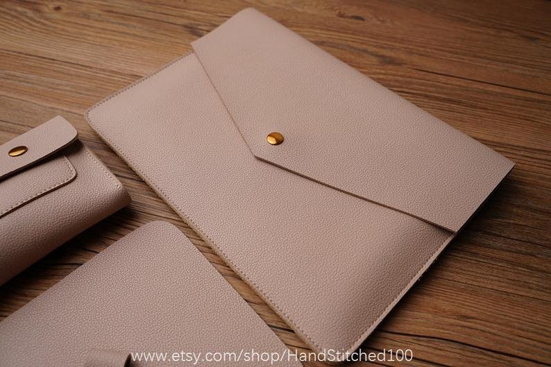 ONE SET Personalized Leather Laptop Cases, Custom Leather Laptop ...