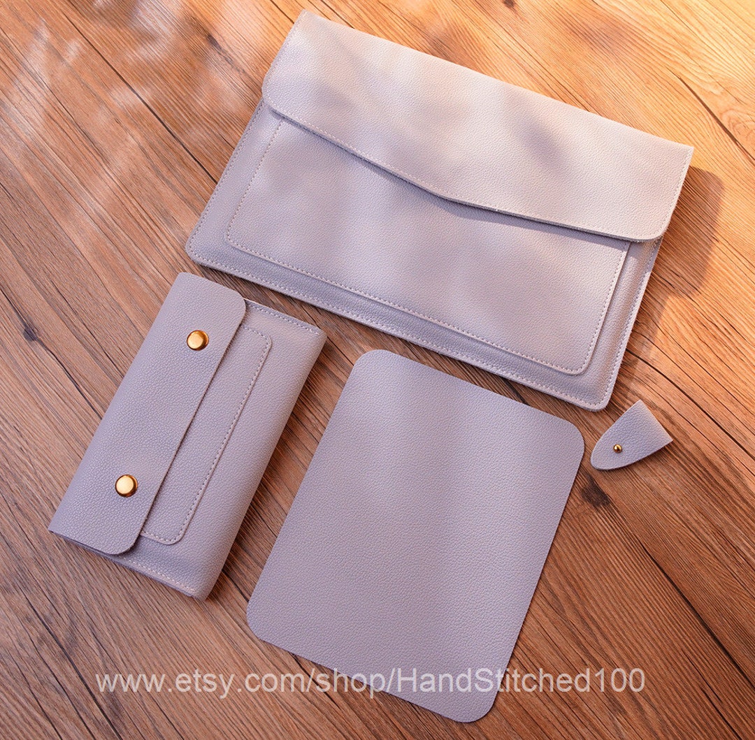 ONE SET Leather Laptop Cases, Custom Leather Laptop Sleeves, Leather ...