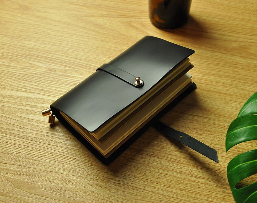 Leather Notebook Leather Notepad Cover Leather Journal | Etsy