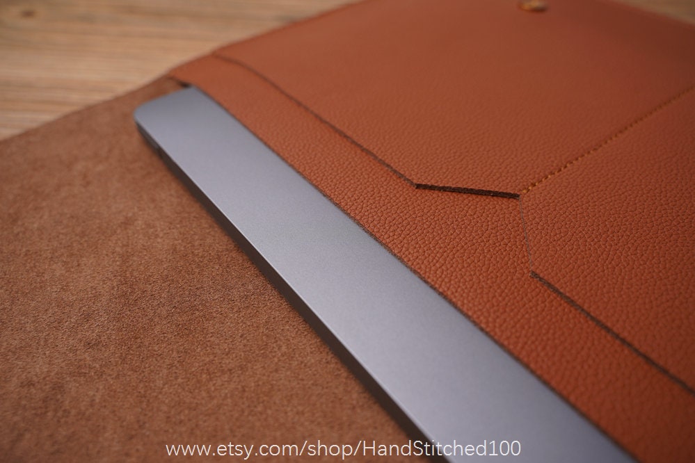 MacBook Pro 14 Leather Laptop Sleeve, Laptop Case, MacBook Sleeve ...