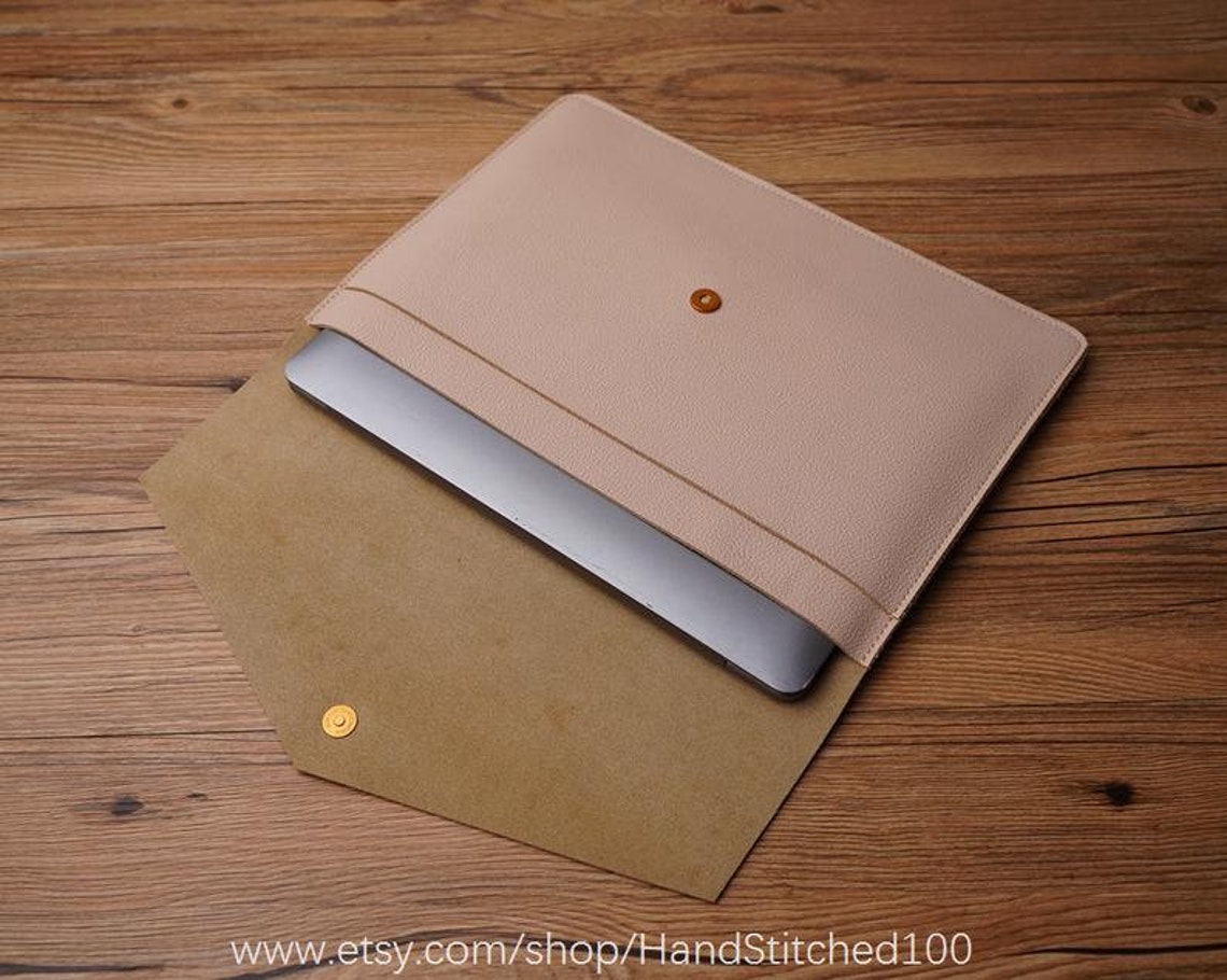 ONE SET Personalized Leather Laptop Cases Custom Leather - Etsy