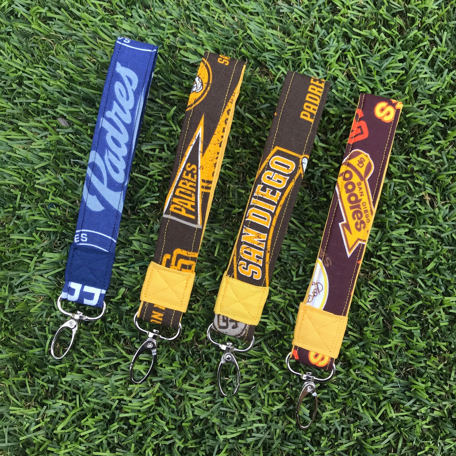 MLB Team San Diego Padres Fabric Key FOB/Keychain | Etsy