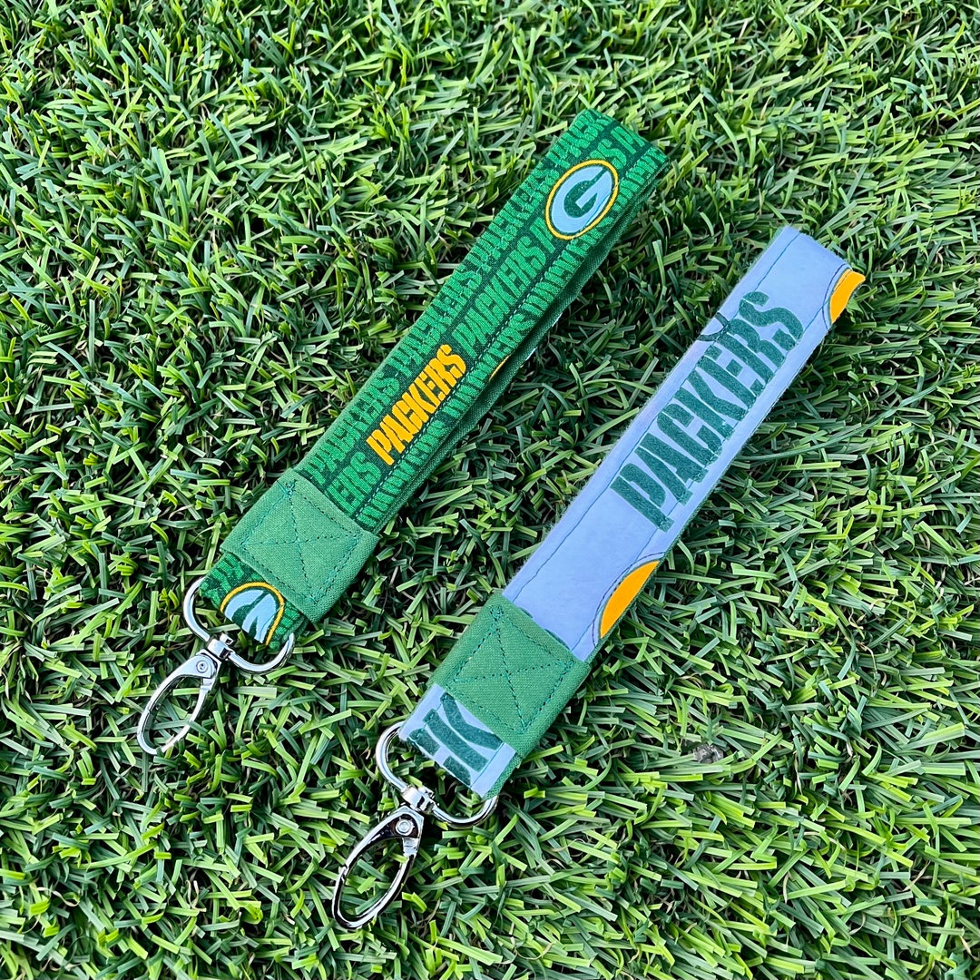 Greenbay Packers NFL Fabric Keychain/key Fob/key Wristlet - Etsy