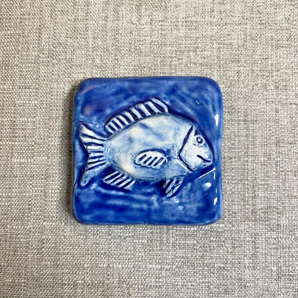 Relief Tile - Etsy