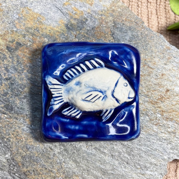 Ceramic Fish Tile - Etsy